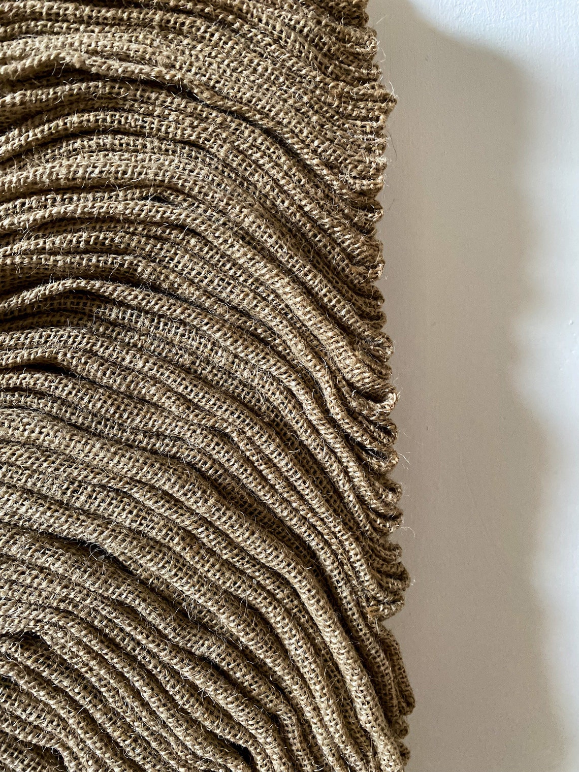 Jute Wabi Sabi Wall Art, Jute Minimalist Wall Art, Neutral Jute Minimal ...