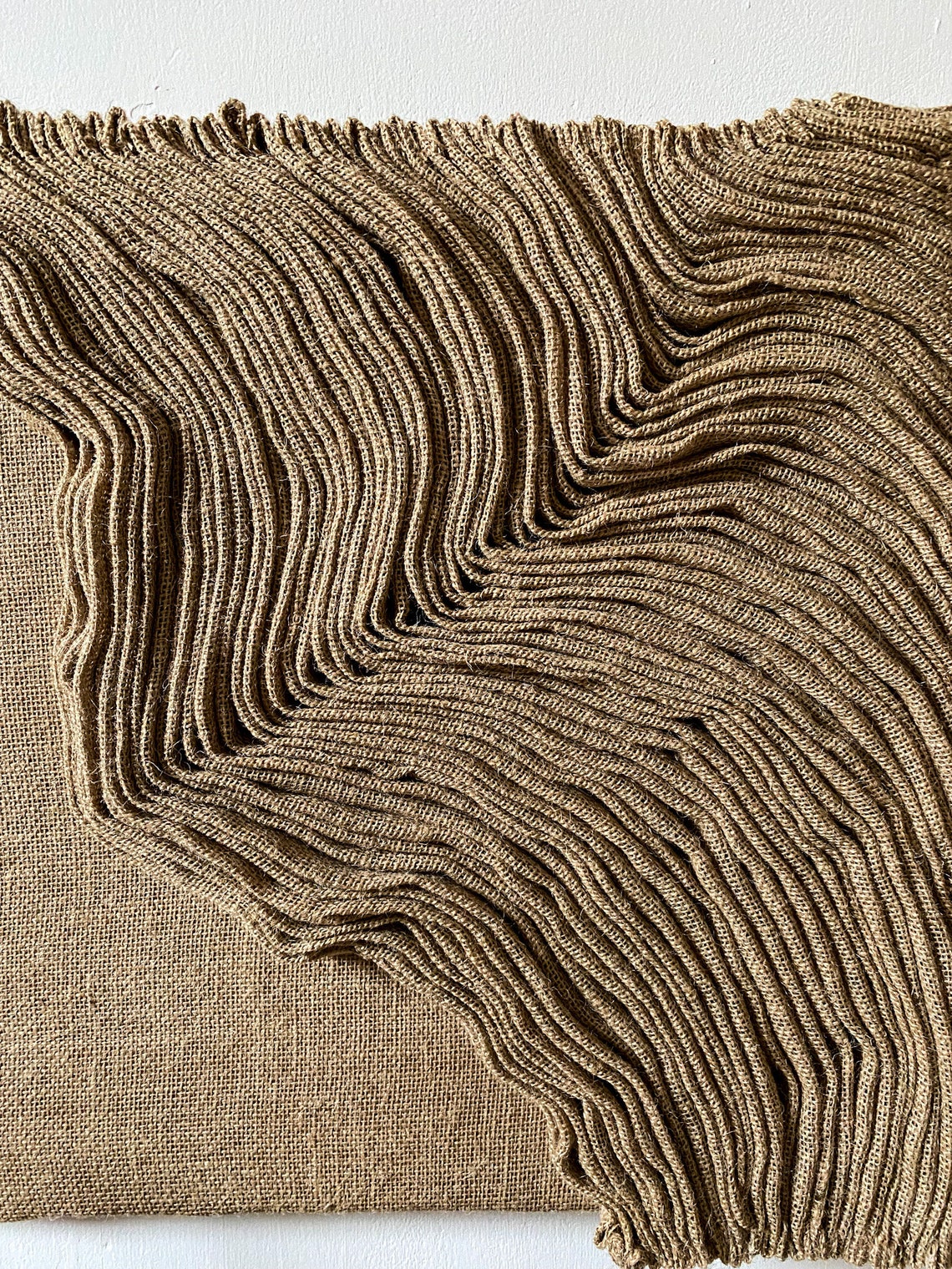 Jute Wabi Sabi Wall Art, Jute Minimalist Wall Art, Neutral Jute Minimal ...