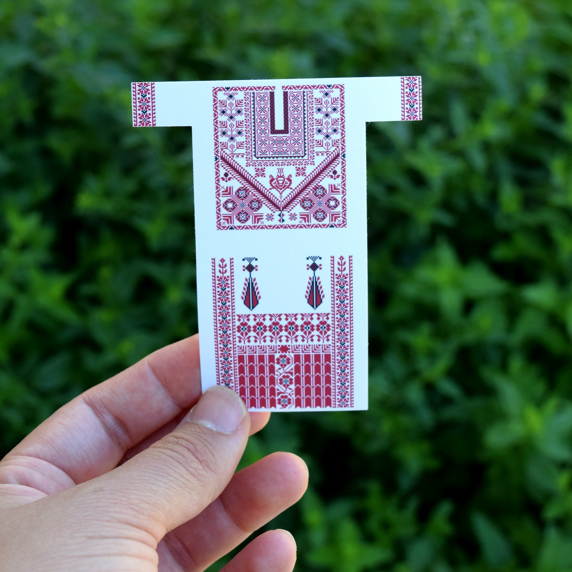 Ramallah Thobe Vinyl Sticker - Etsy