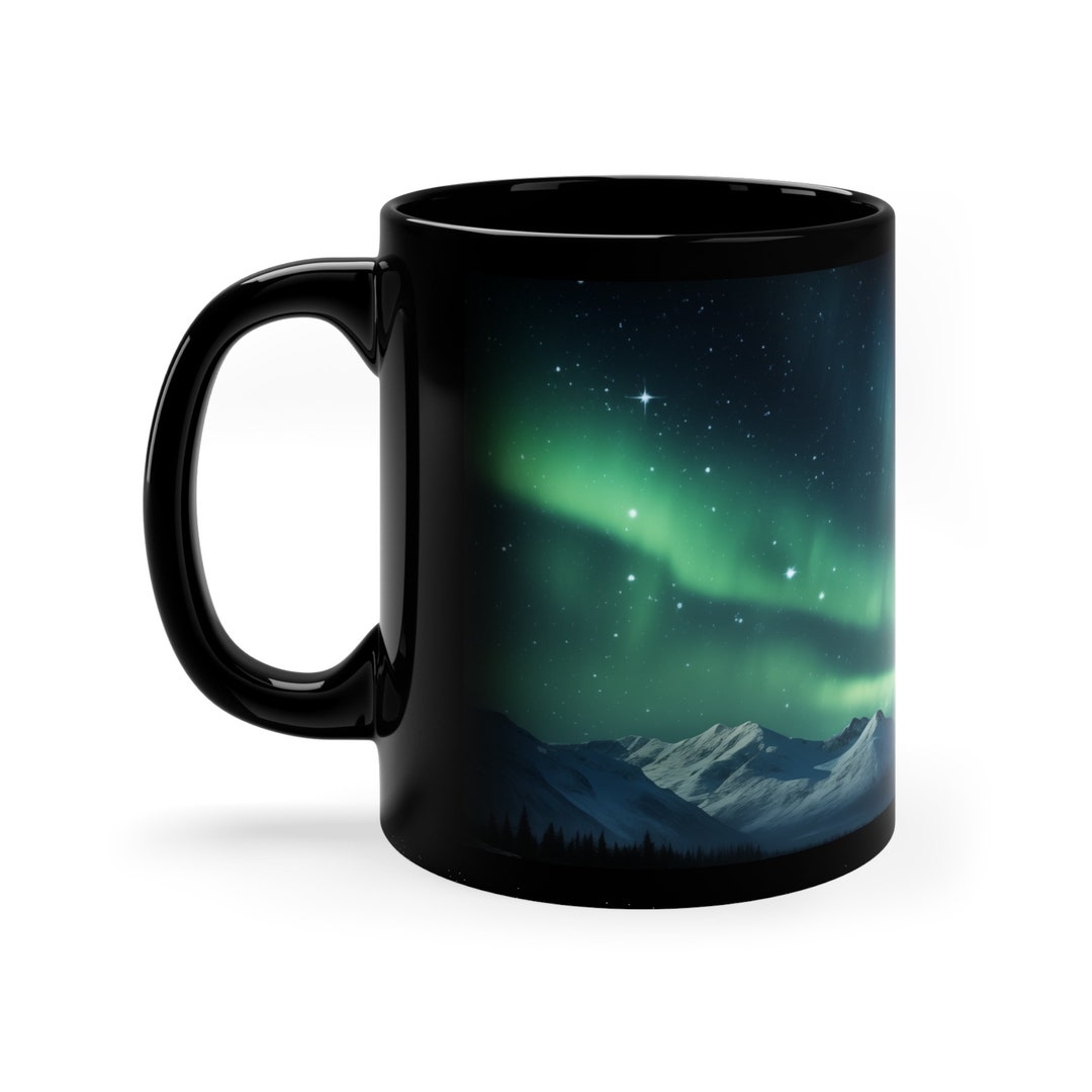 Dreamy Northern Lights Mug - Etsy