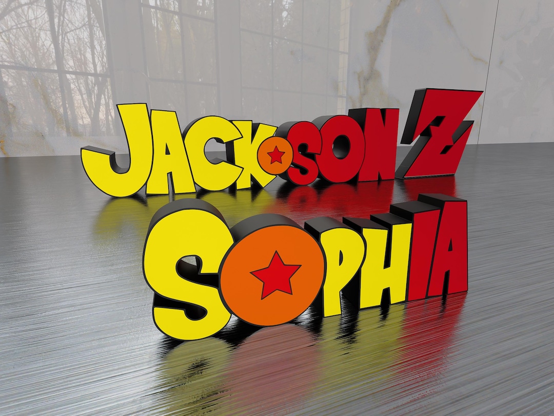 CUSTOMIZABLE Sing Style ANIME Logo Custom Birthday Gift Anniversary ...