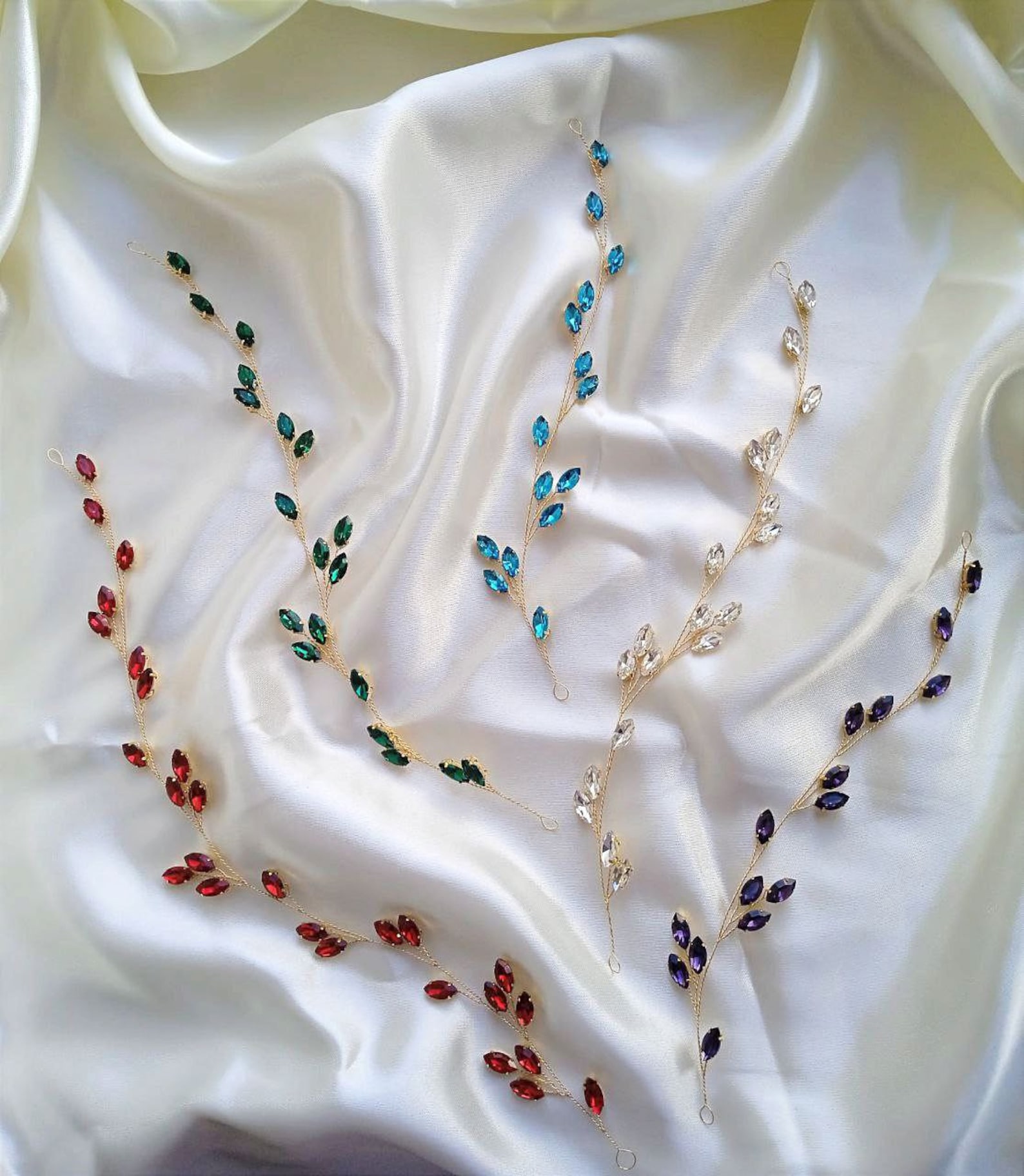 Simple Hair Piece Bridal Headpiece for Bride Crystal Headpiece Bridal ...