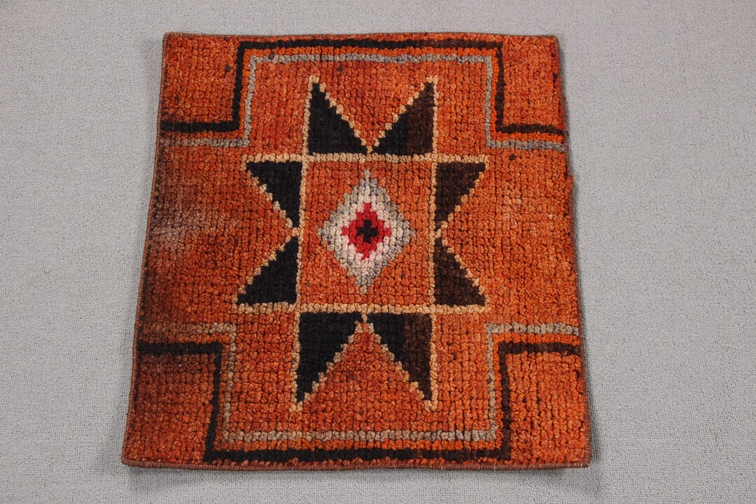 Turkish Rug, Herki Rug, Vintage Rug, 2x2 Small Rug, Anatolian Rug, Rugs ...