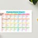 Editable Family Chore Chart for Kids Printable Daily Schedule Checklist ...
