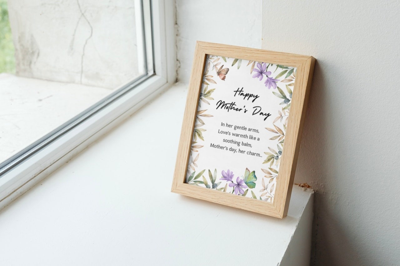 Printable Poem for Mom | Mother's Day Gift | Printable Mom| Poem Wall ...