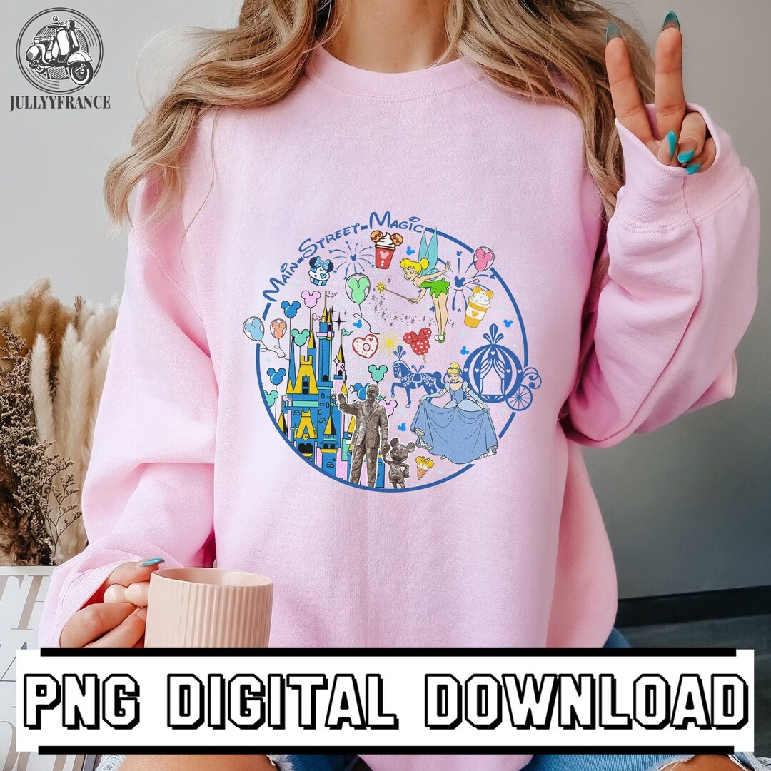 Digital Download Main Street Magic Shirt Download Main Street Magic PNG ...