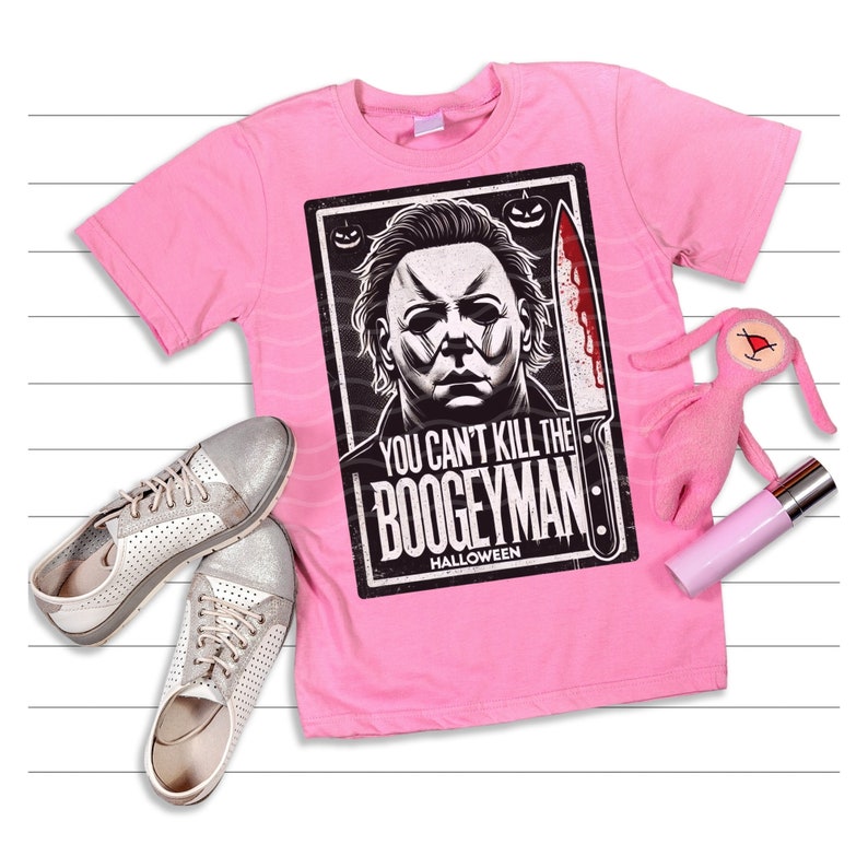 Michael Myers Halloween Illustration You Can't Kill the Boogeyman PNG ...