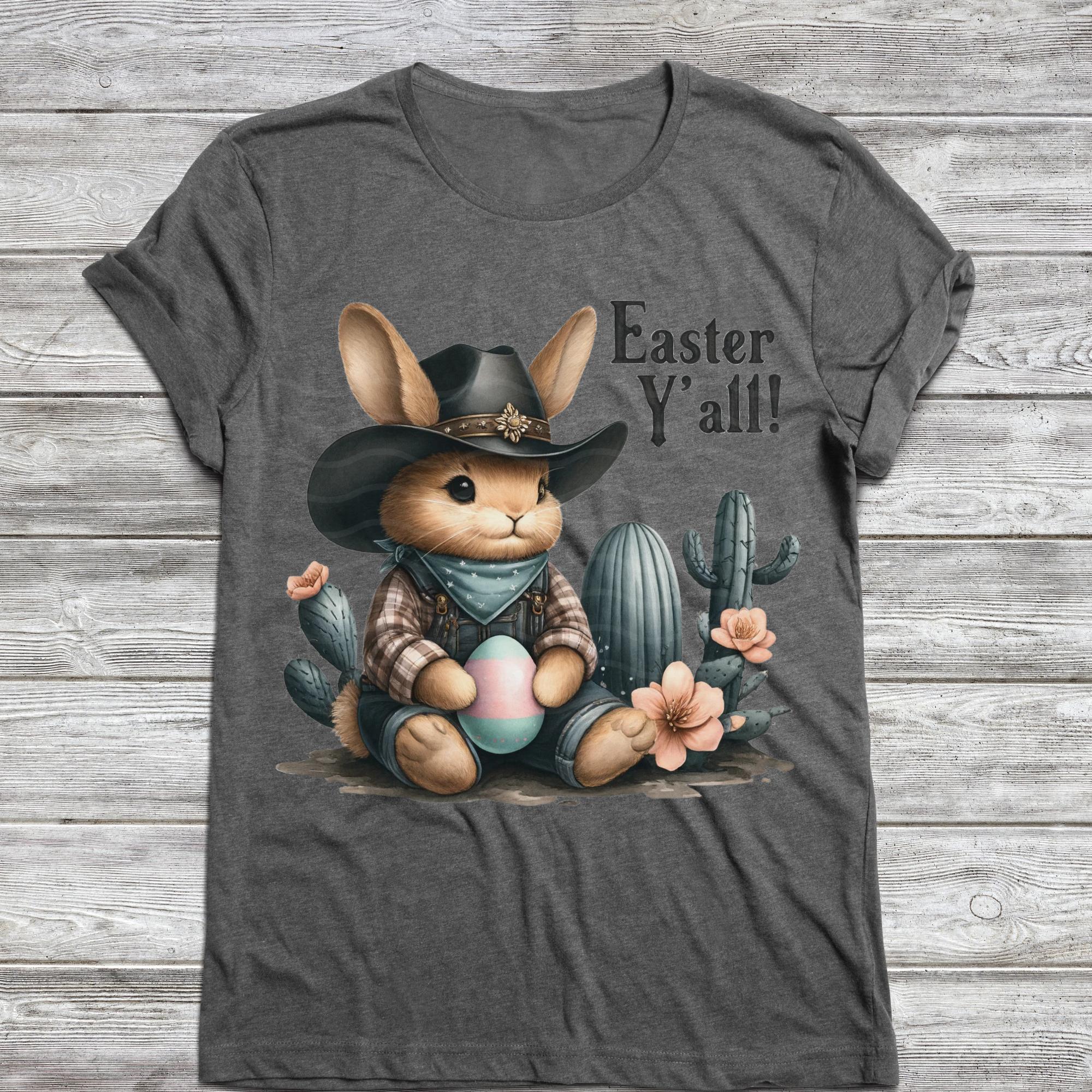 Rustic Cowboy Bunny PNG | Western Easter Rabbit Clipart | Country ...