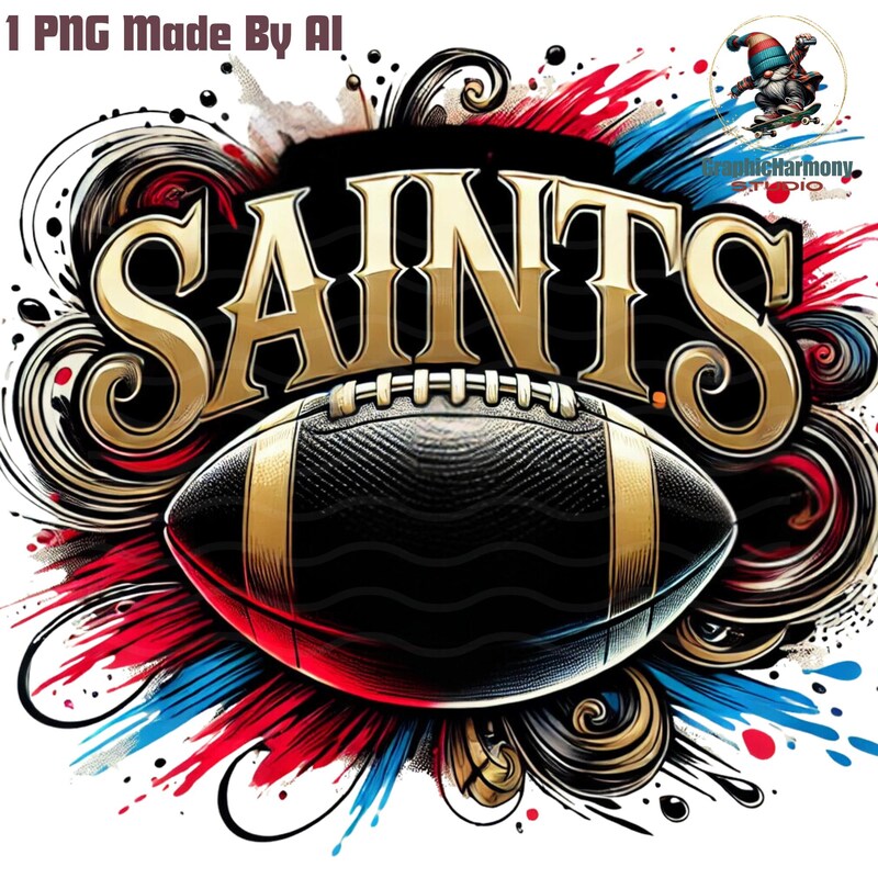 Saints Football - Etsy