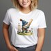 Batsman Gnome Clipart - Digital Download, Cricket Player Gnome PNG ...