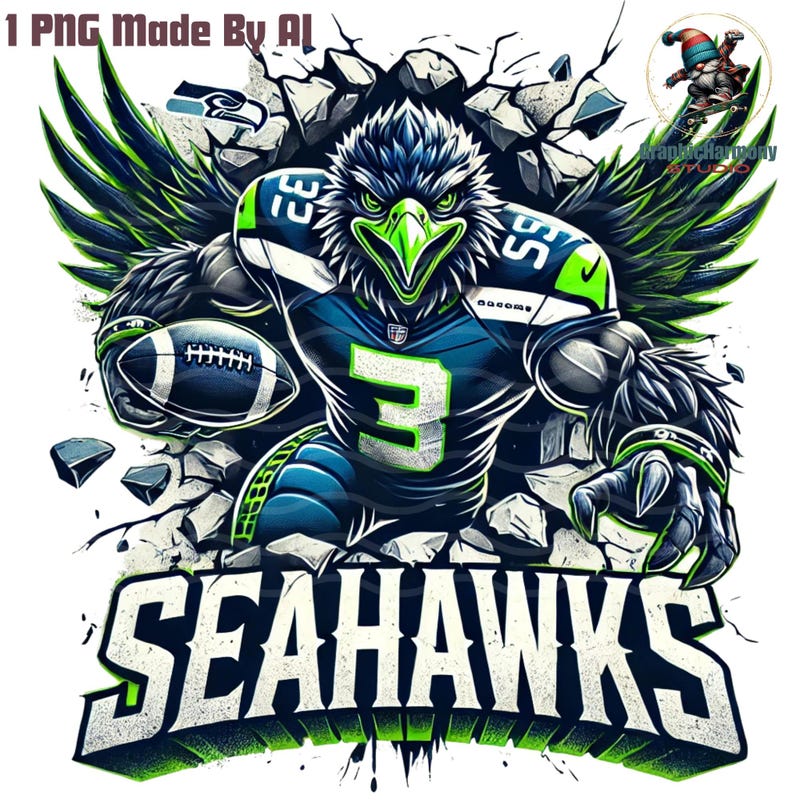 Seahawks Wall Art - Etsy