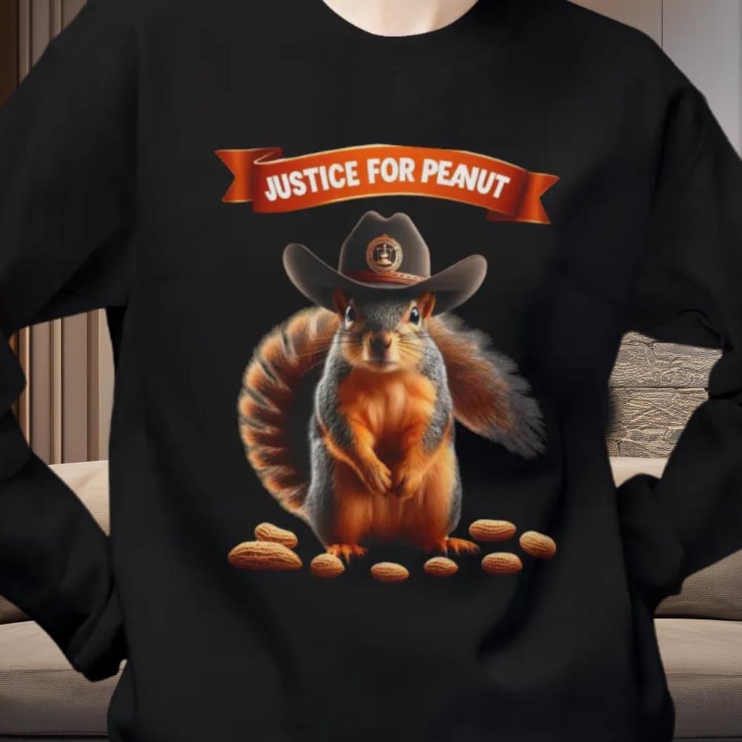 Justice for Peanut the Squirrel Animal Lovers Tee Unisex Peanut Justice ...