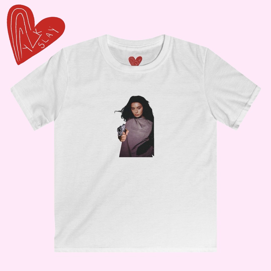 BRAT 2024 Baby Tee Iconic 90s and 2000s Summer Inspired Charli Crop Top ...