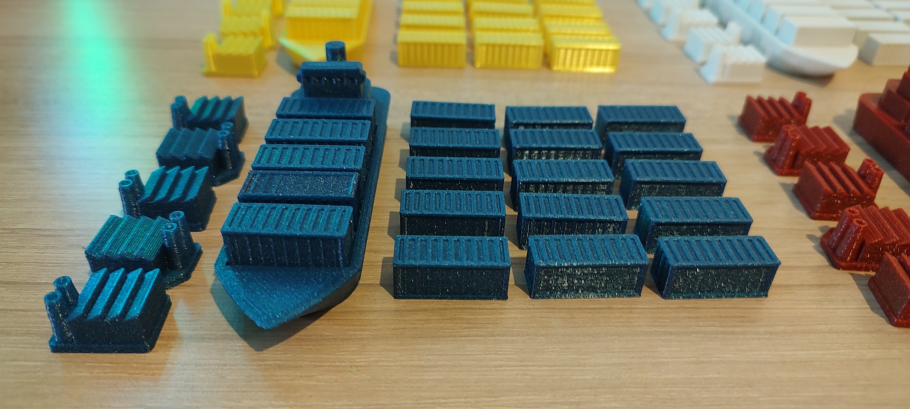 Cardboard Game Container Tokens Kit - Etsy