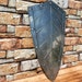 Medieval Leaf Design Shield - Authentic Pointed Shield - Battleworn ...