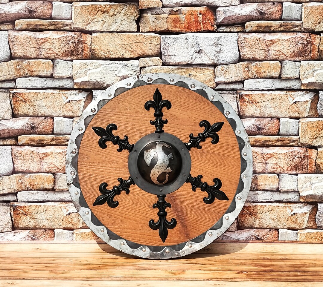 New Battleworn Viking Shield the Last Kingdom Cosplay Battle Ready ...