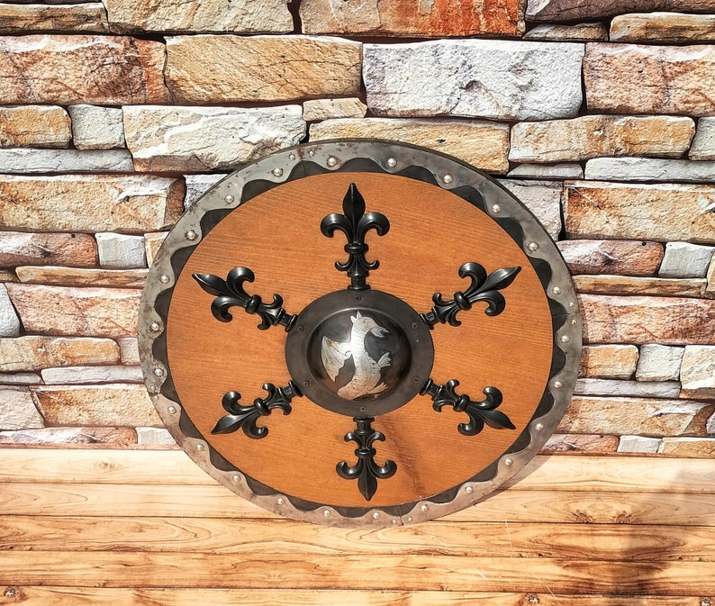 Battle Worn Viking Shield – Functional Wooden Cosplay Shield - Etsy