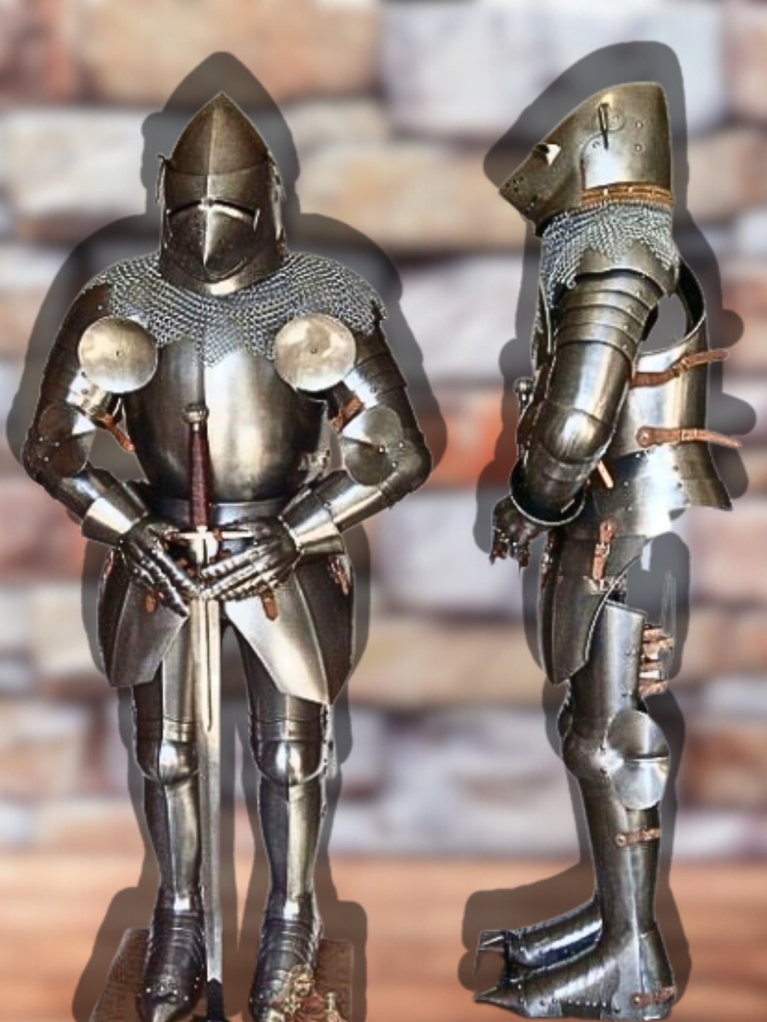 Medieval Full Body Armor Suit - Combat Battle Warrior Suit of Armor ...