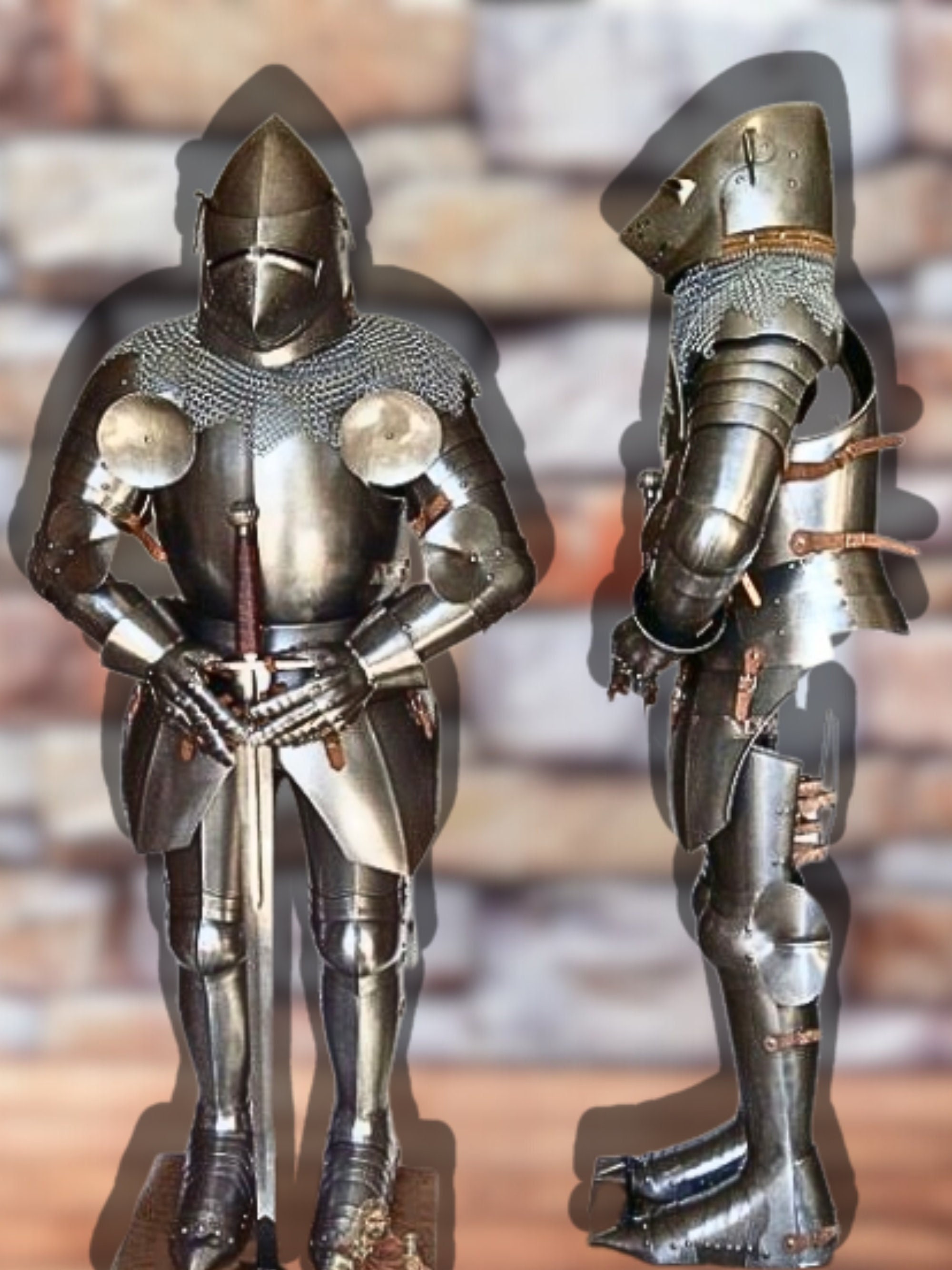 Armadura Del Rey Arturo King Arthur Armour Etsy México