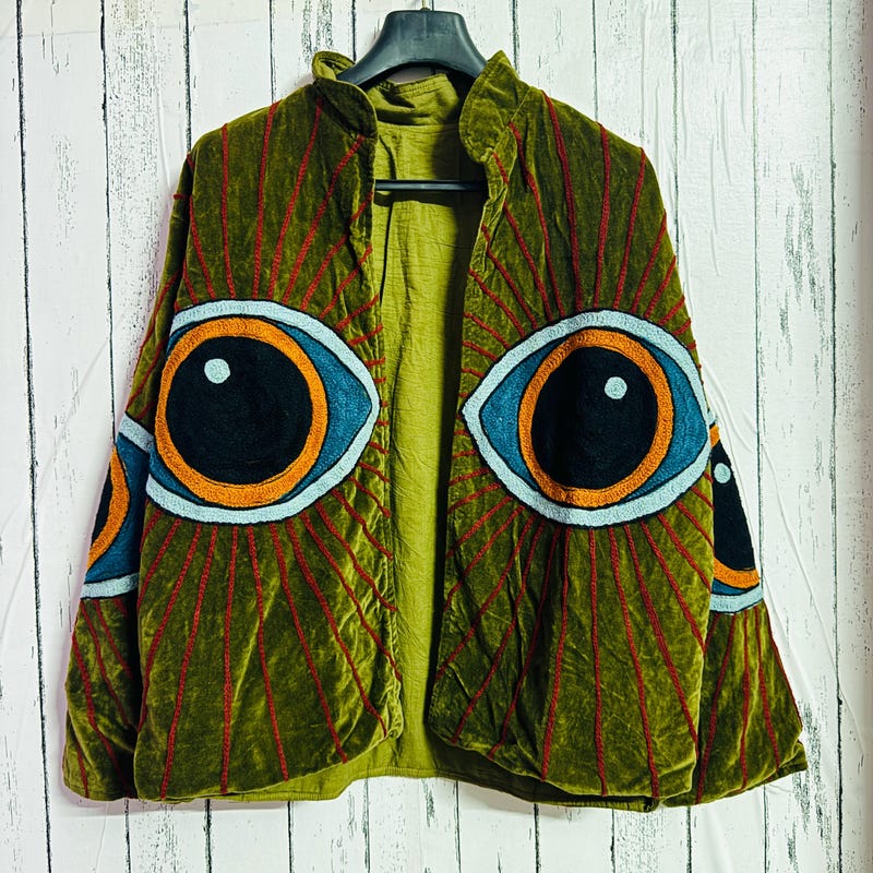 Funky Velvet Jackets - Etsy