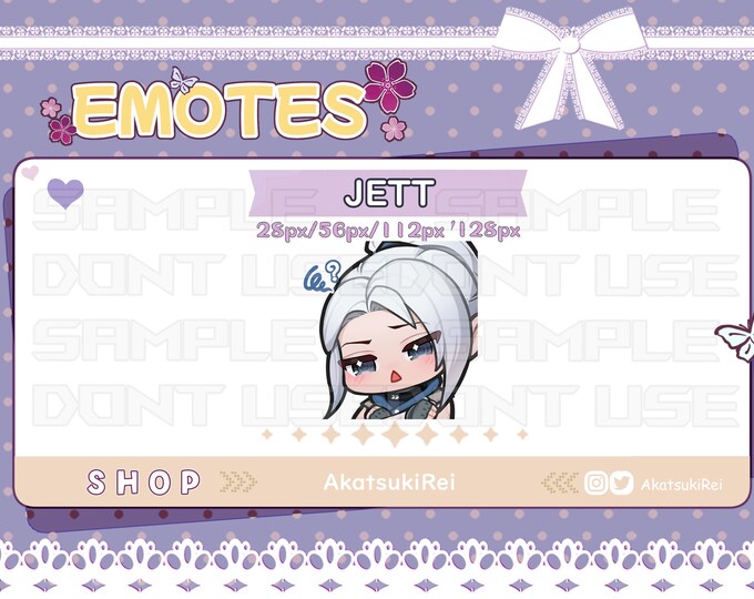 Fan Art, Jett, Valorant, Birthday Card, Geschenk, Gaming, Twitch ...