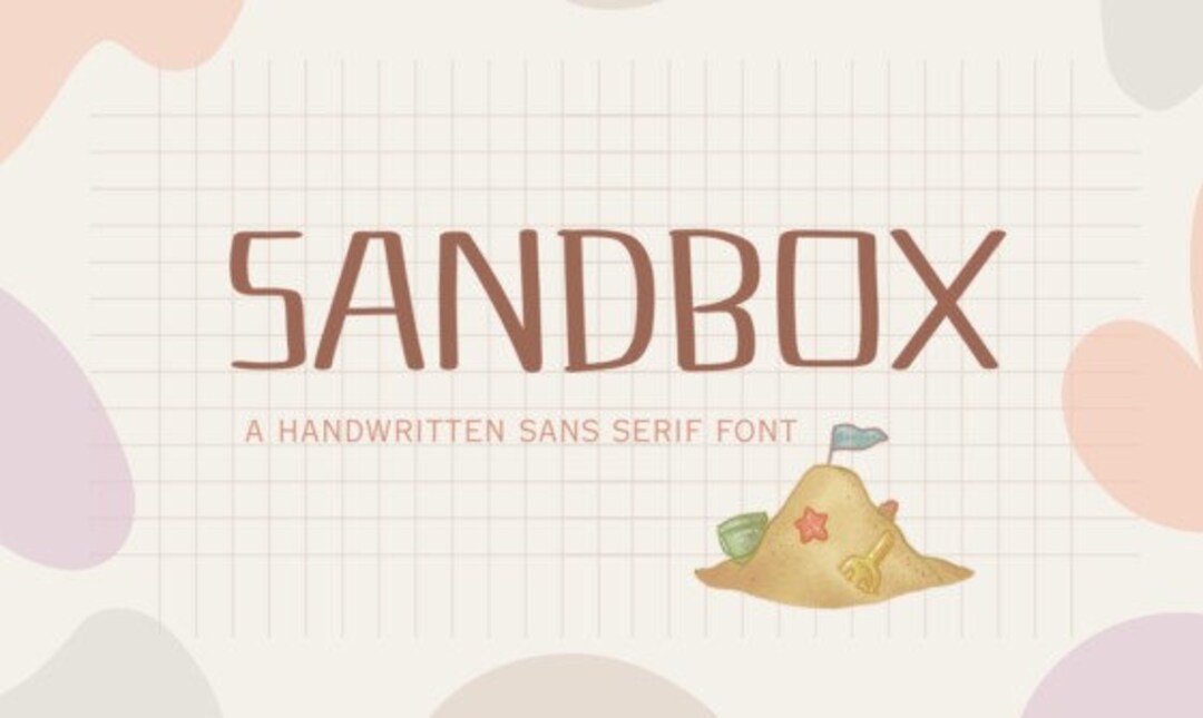 Sandbox Font, Handwritten Font, Wedding Font, Modern Font, Display Font ...
