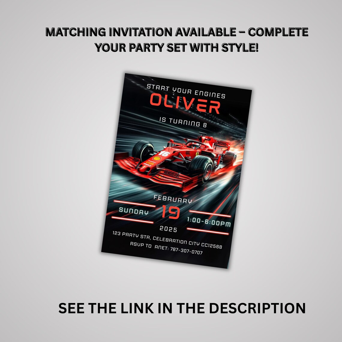Chip Bag Cover Template, Formula 1 Theme, Race Car Party Favor (canva ...