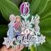 Handmade Personalised Ice Princess Theme Cake Topper - Etsy