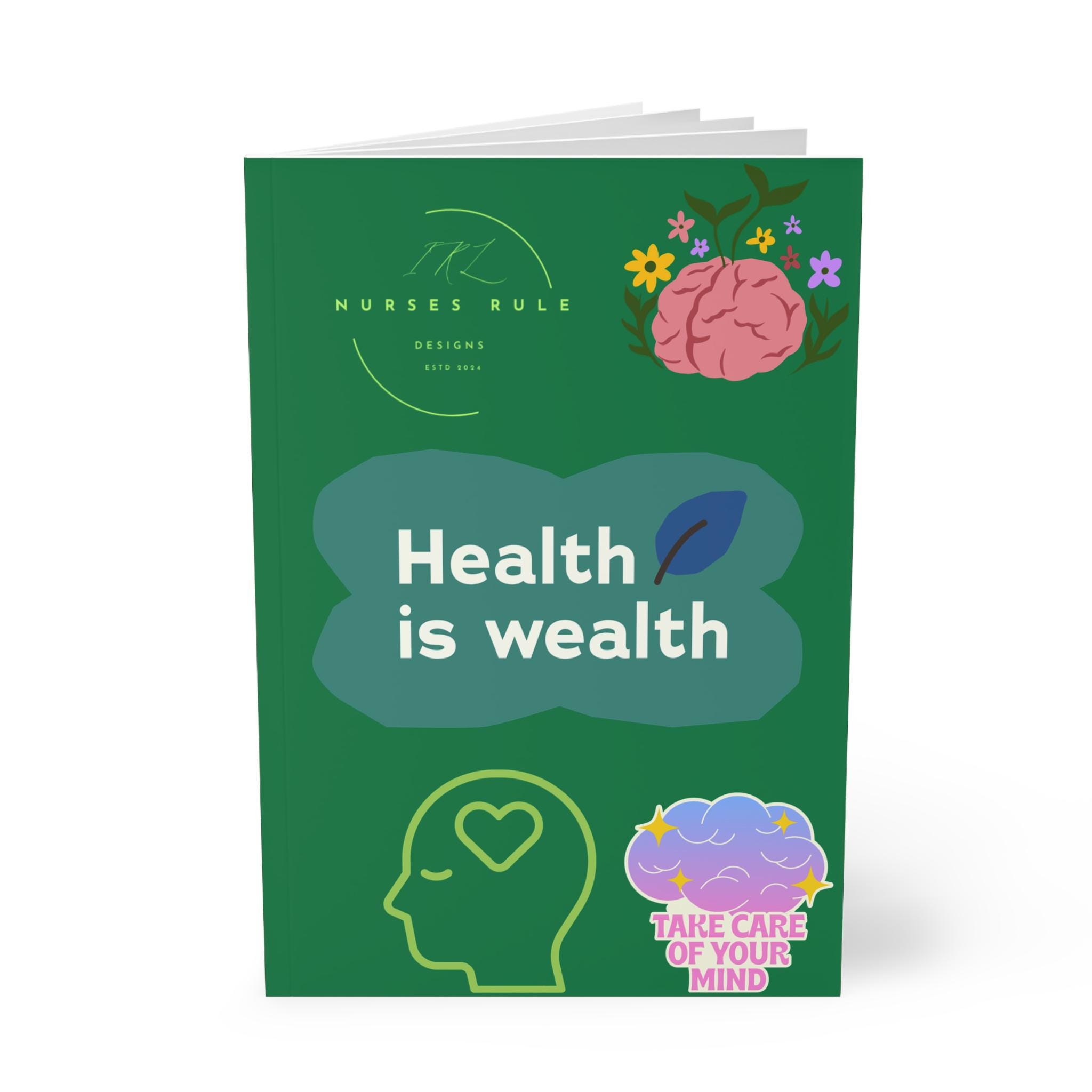 Mental Health Journal, Brain Health Notebook, Positive Thinking Diary ...