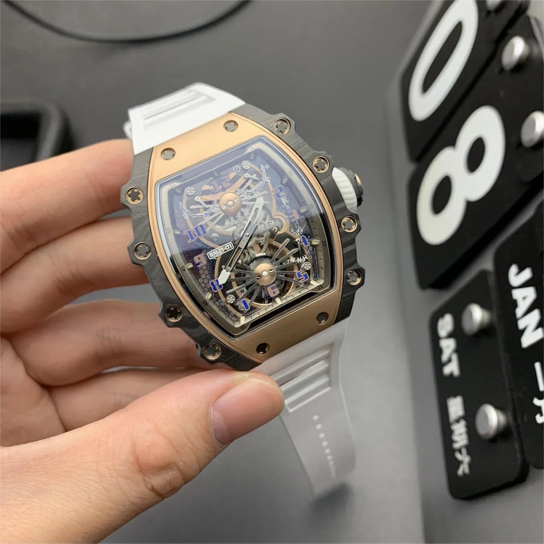 Top Version RM21 Titanium Automatic Mechanical Watches for Mens, JB ...