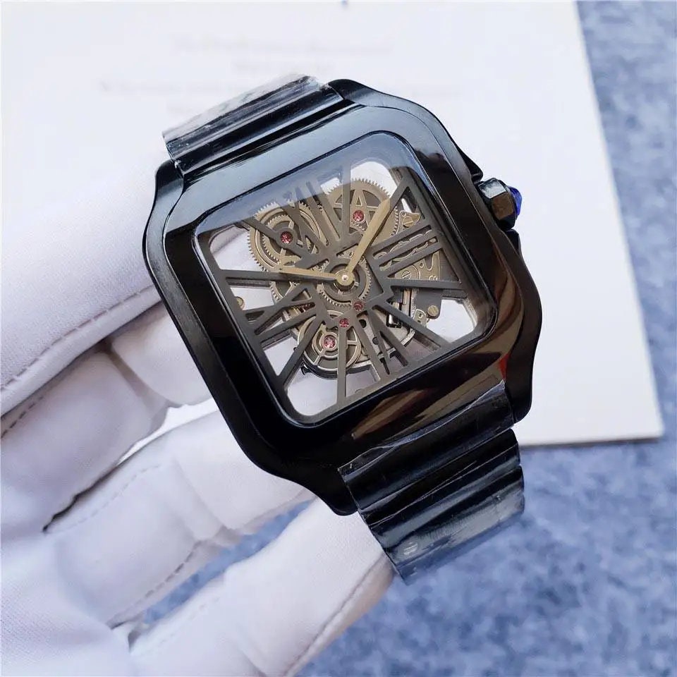 Luxury Men Skeleton Watches Men Wrist Watches - Etsy