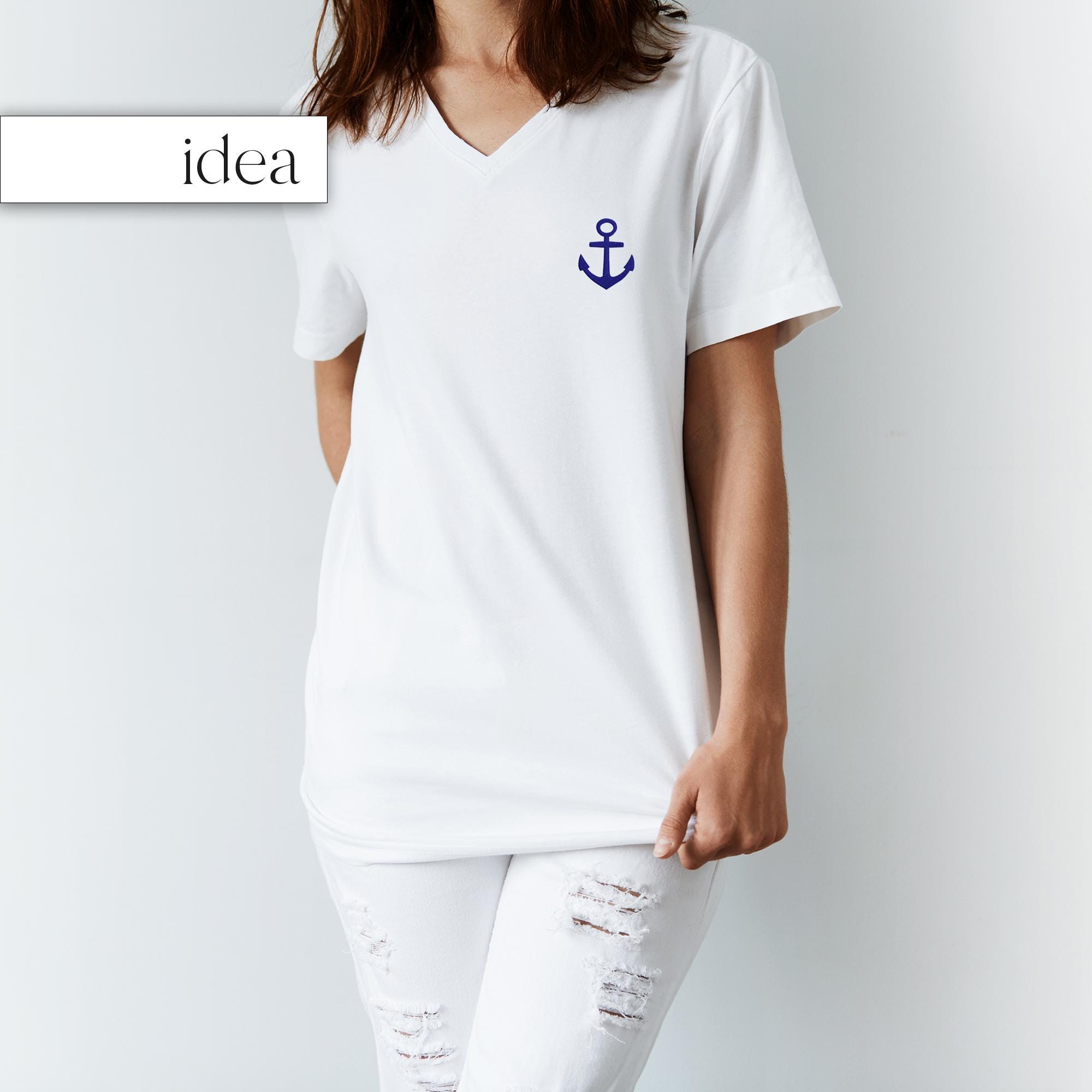 Mini Anchor Embroidery Design - Mini Embroidery Pattern - Marine ...