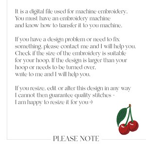 Cherry Machine Embroidery Design - Cherries Digital Stitch Pattern ...
