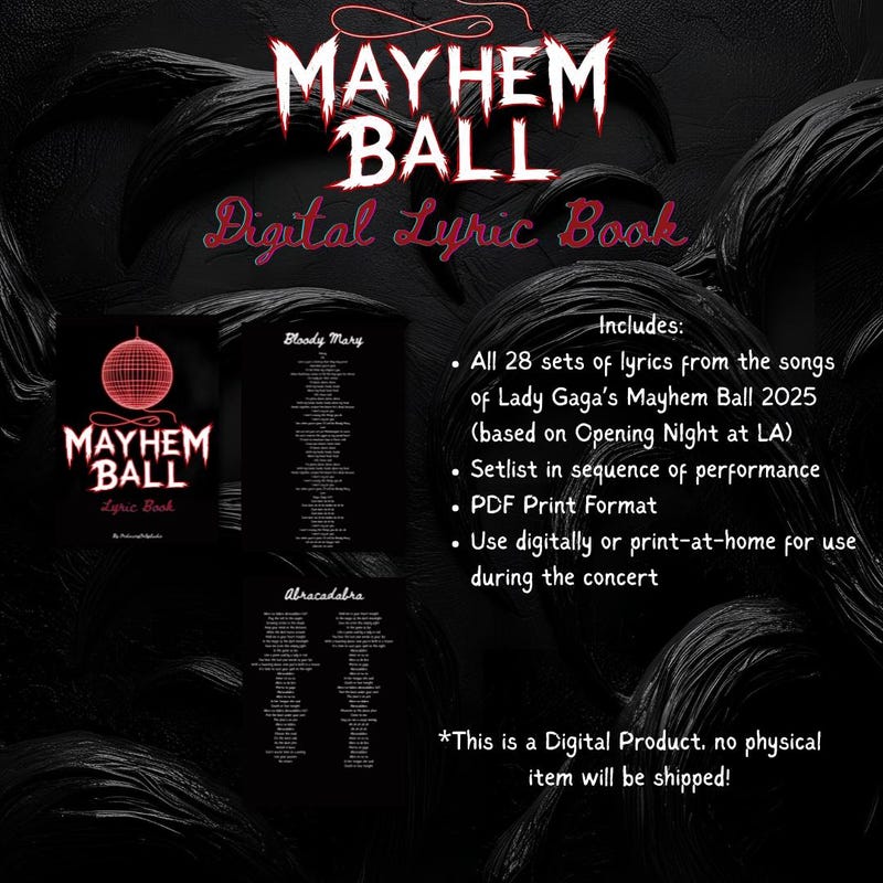 Book of Mayhem - Etsy
