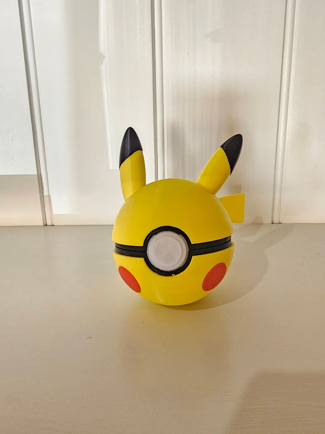 Unique 3D Printed Pikachu Pokéball – Perfect Pokémon Gift Idea ...