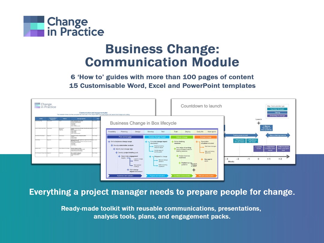 Change Management - Communication Module - Etsy