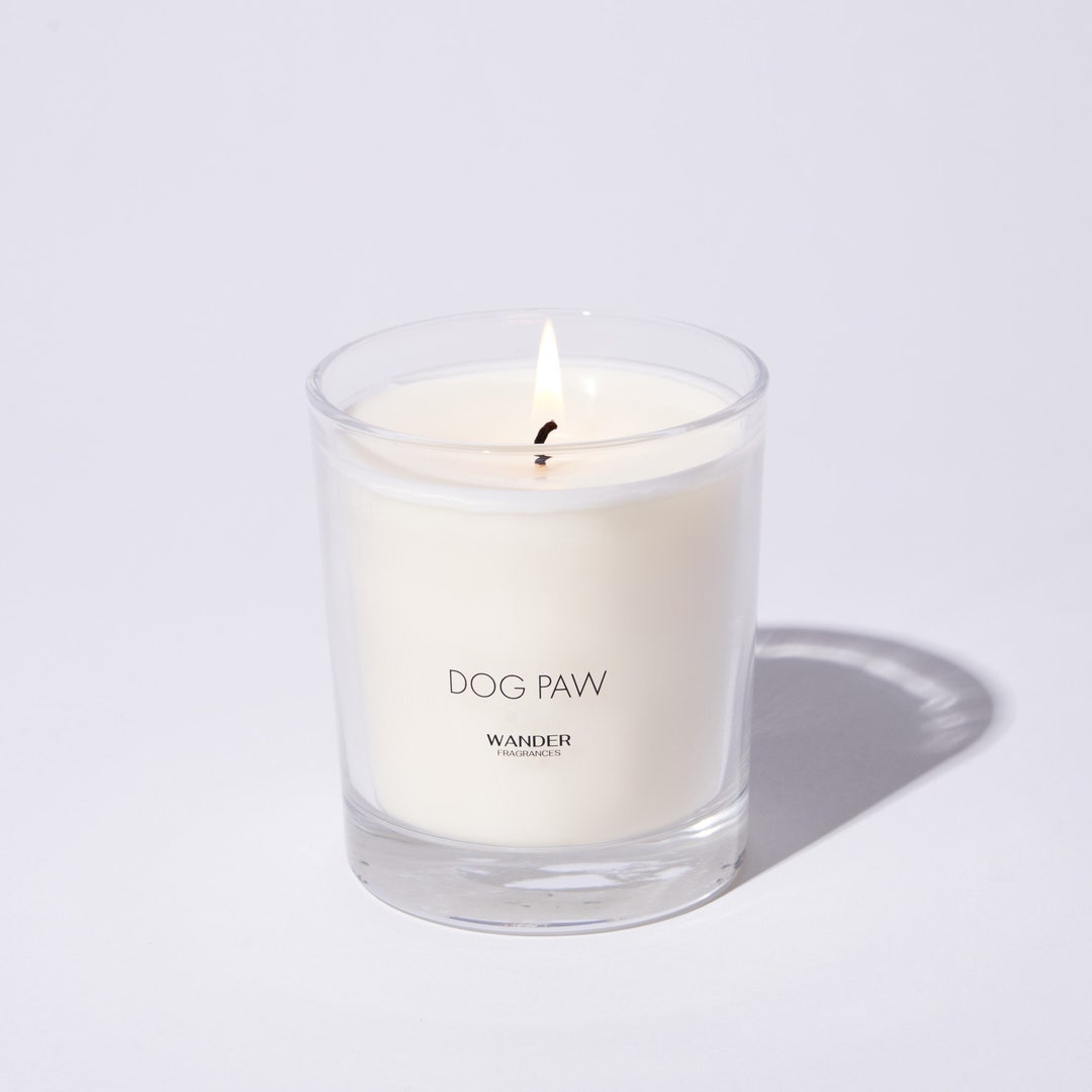 Dog Paw Scented Candle - Etsy