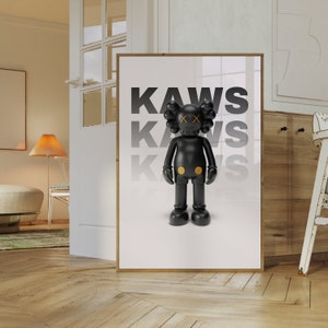 Hypebeast No Head Poster Set of 3, Figure Printable Wall Art ...