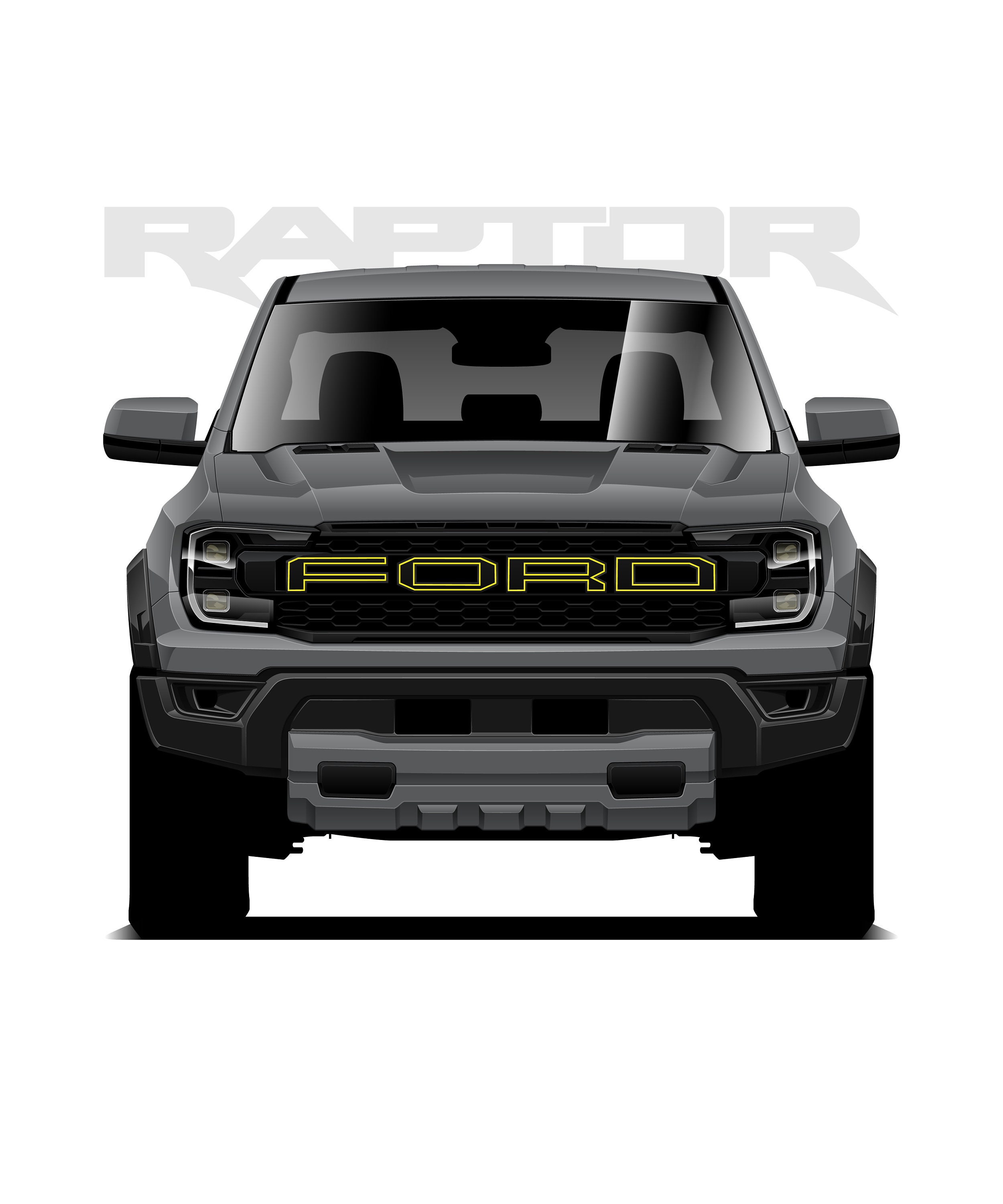RAPTOR EMBLEM DECALS - Etsy