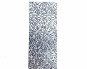 Silversmith Metal Stamping Tool | Steel Texture Sheet for Metal Clay ...