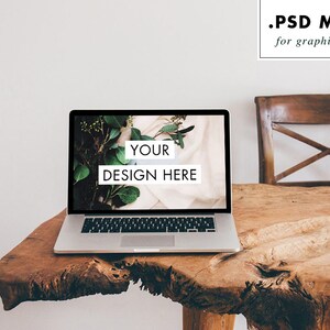 Restic Mockup Laptop - Etsy