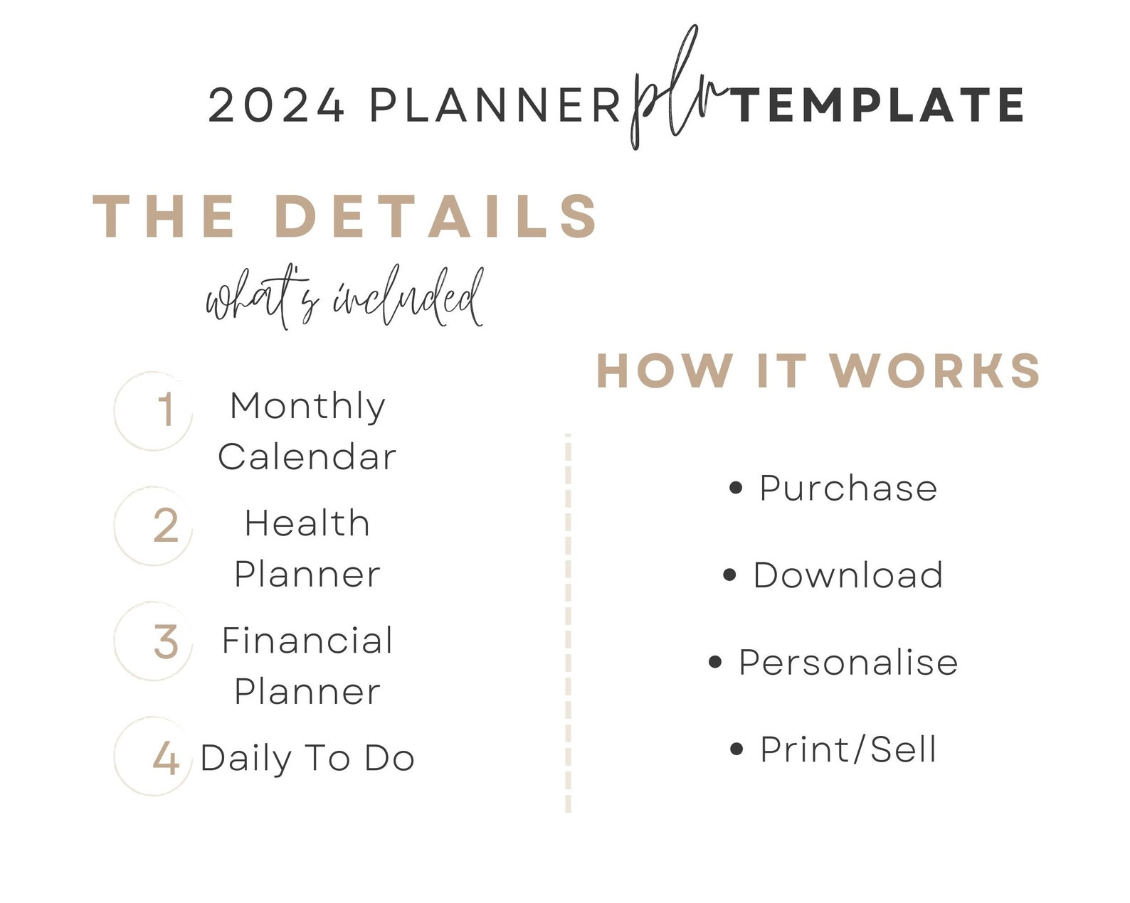 2024 Digital Planner, 2024 Digital Planner for Goodnotes, Portrait ...
