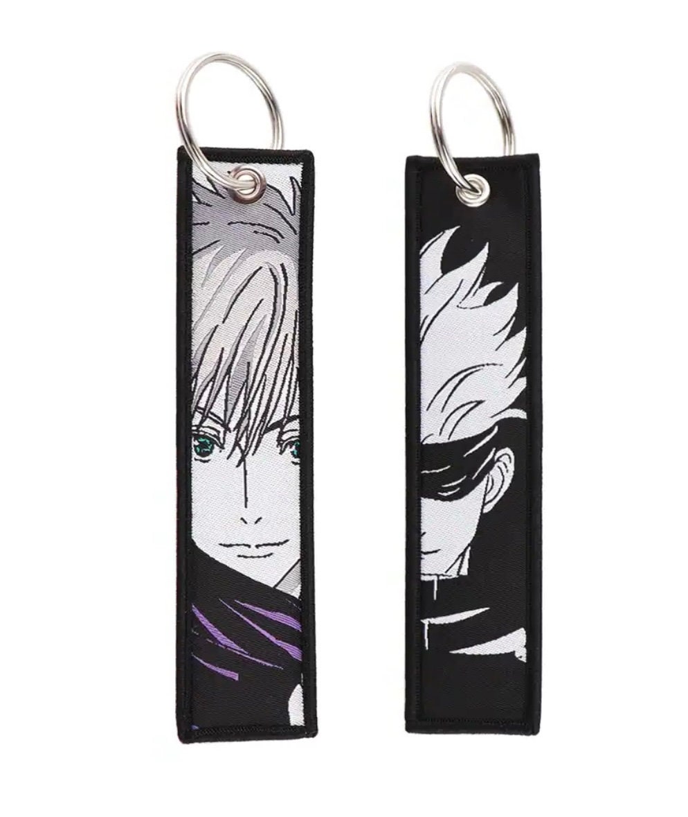 Gojo Satoru JJK Embroidered Keychain Jujustsu Kaisen Anime Flight/jet ...