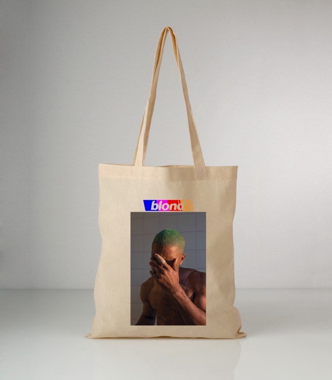 Frank Ocean Blond Canvas Tote Bag Birthday Gift Frank Ocean Tote Bag ...