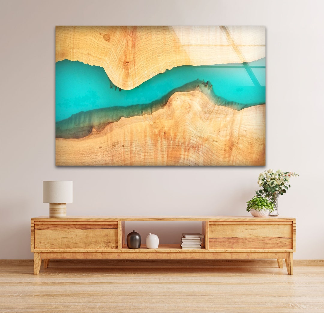 Tempered Glass Wall Art-abstract Wall Art-glass Printing Art-tempered ...