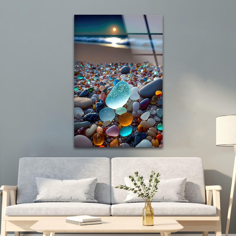 Sea Glass Wall Art - Etsy