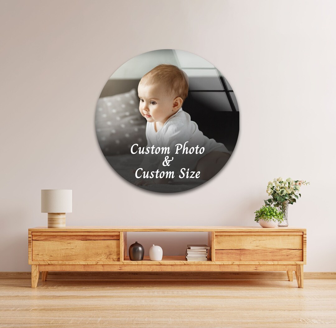 Custom Tempered Glass Photo Print, Personalized Wall Art - Etsy