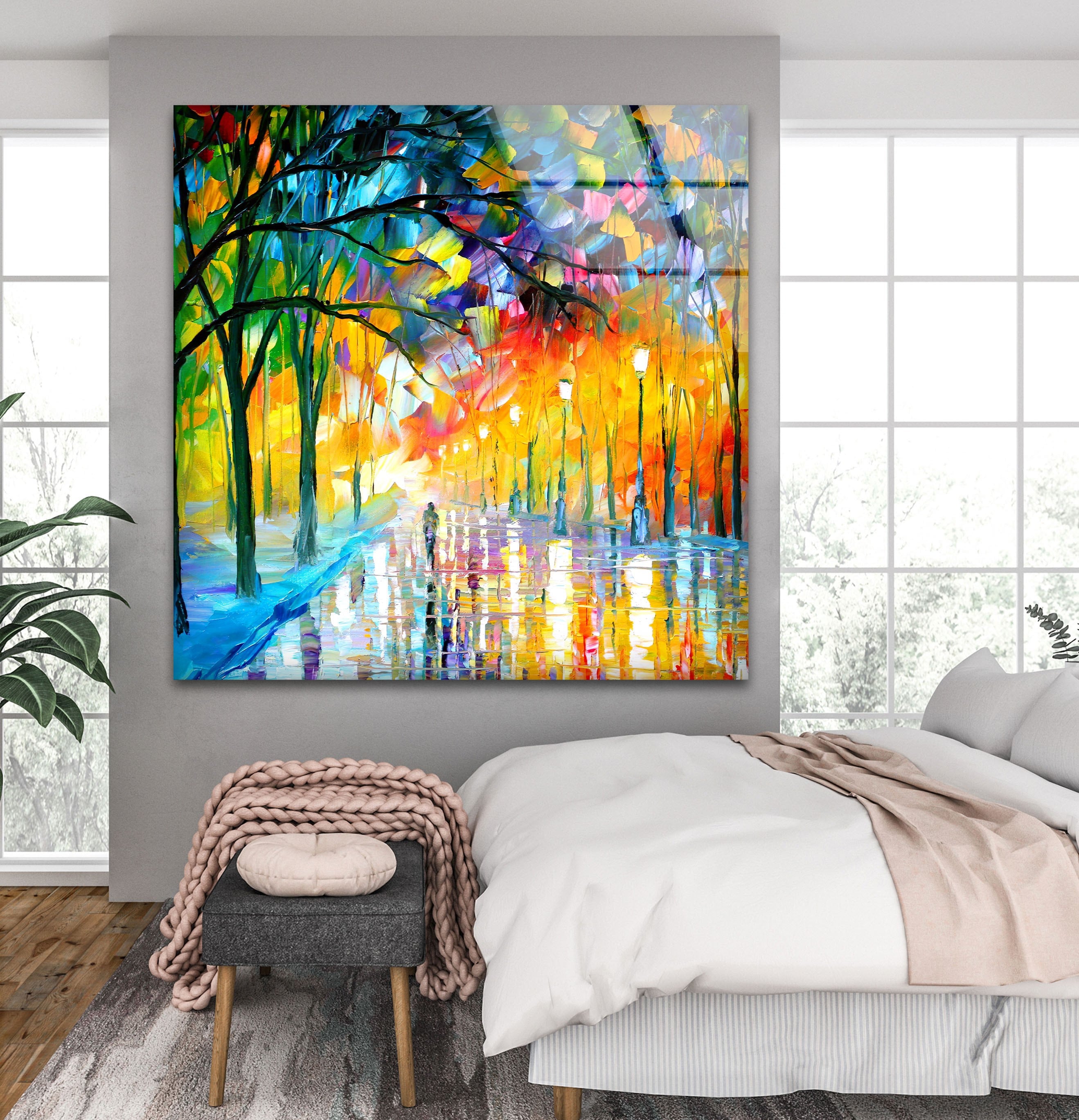 Tempered Glass Wall Art for Home Decor-glass Printing Art-tempered ...