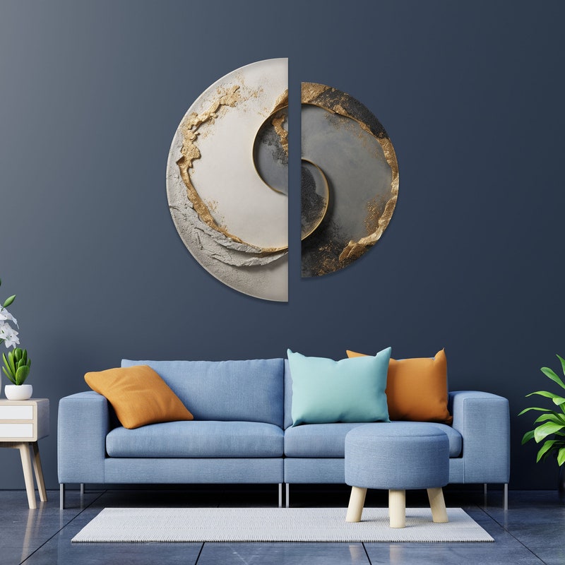 Round Artwork - Etsy