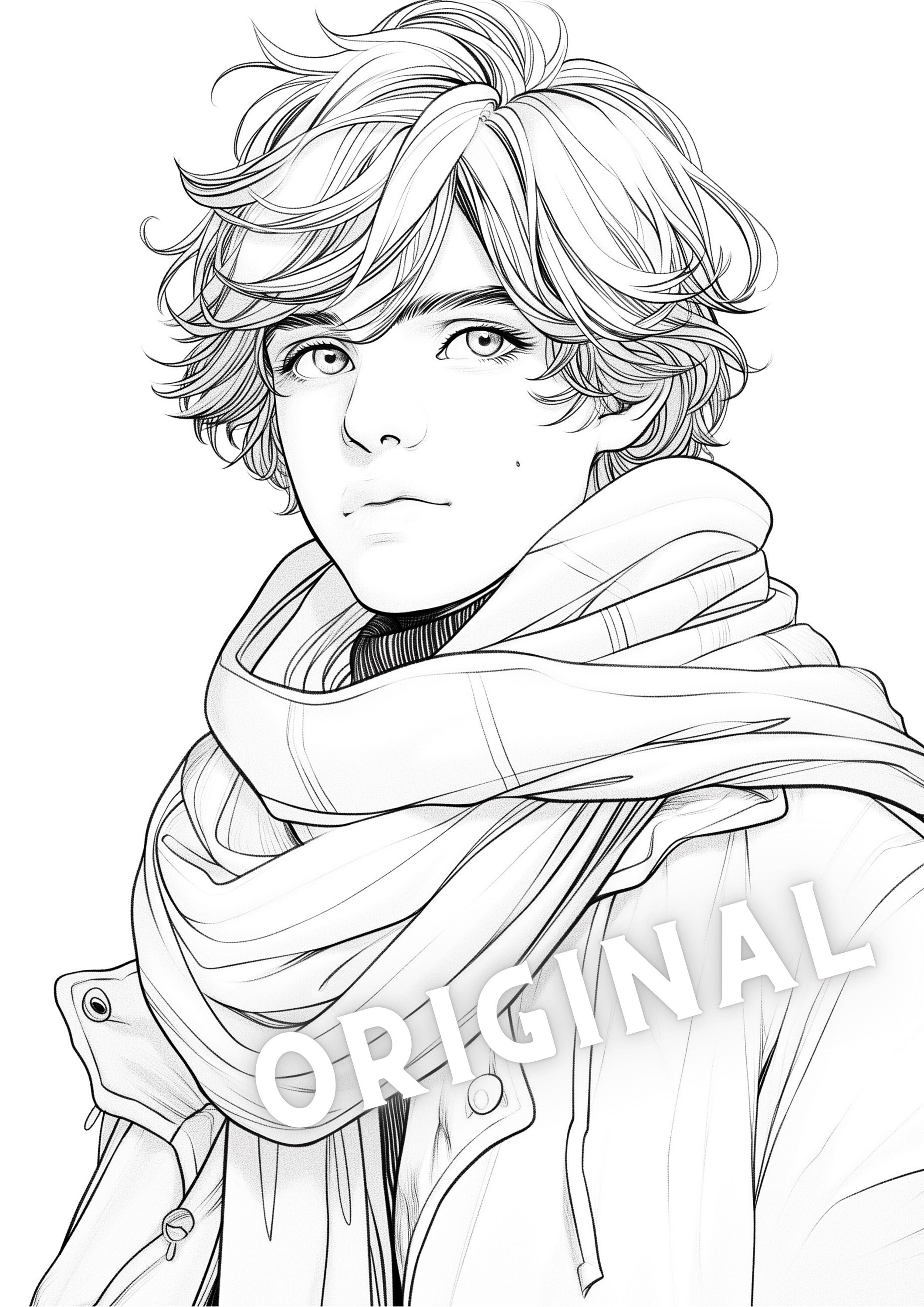 Mason Mastering, Adult Man Coloring Page, Premium Printable Colouring ...